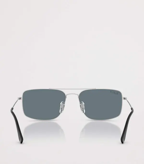 Ray-ban Explorer Iii Square Frame Sunglasses - Silver