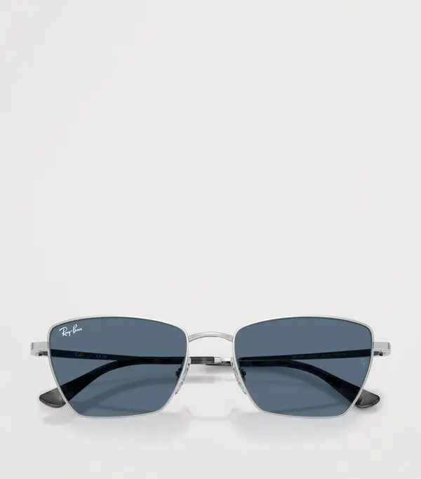 Ray-ban Metal Rb3783 Drea Sunglasses - Silver