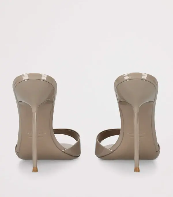 Paris Texas Patent Leather Lidia Mules 105 - Brown