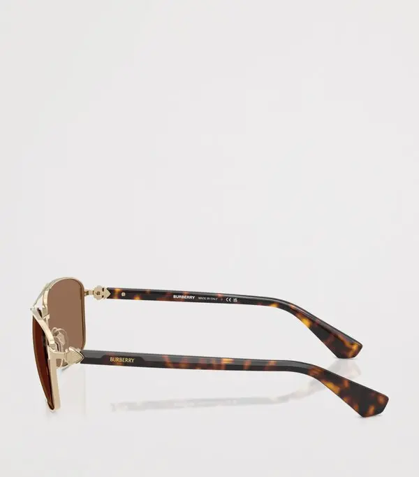 Burberry Metal Pilot Sunglasses