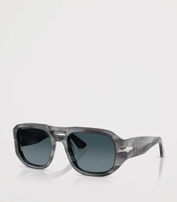 Persol Acetate Vincent Pilot Sunglasses