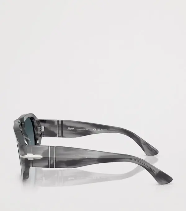 Persol Acetate Vincent Pilot Sunglasses