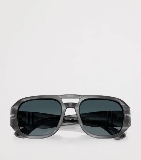 Persol Acetate Vincent Pilot Sunglasses