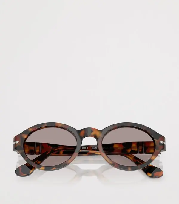 Persol Acetate Loris Oval Sunglasses