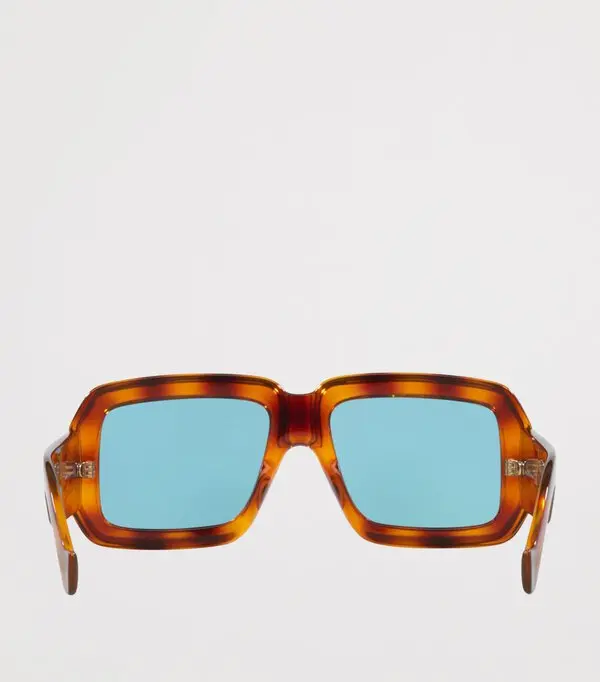 Loewe X Paula's Ibiza Oversized Tortoiseshell Sunglasses - Brown