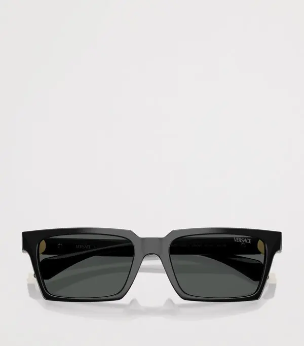 Versace Acetate Rectangular Sunglasses