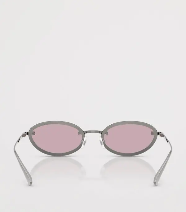 JIMMY CHOO Oval Sunglasses