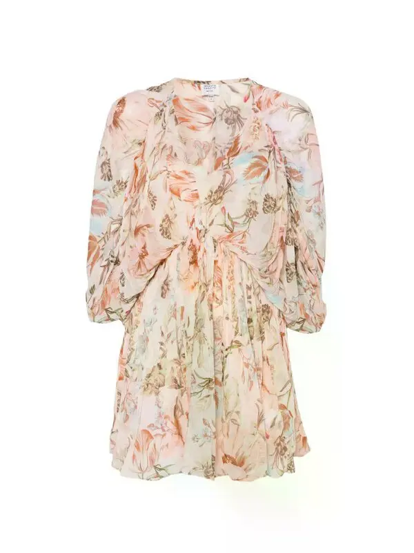 Hemant & Nandita Floral Print Shorts - Pink