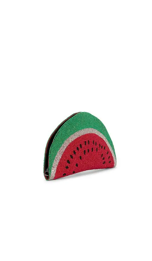 SIMONMILLER Beaded Clutch - Red