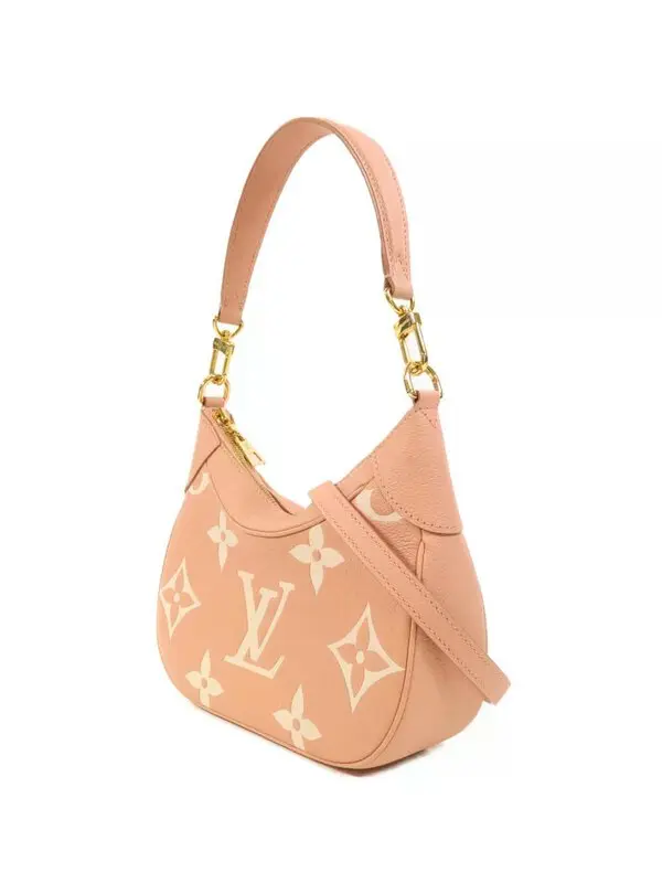 LOUIS VUITTON Monogram Empreinte Bagatelle Shoulder Bag - Pink