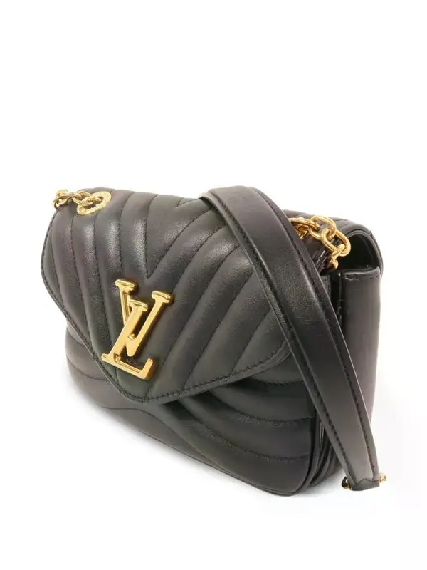 LOUIS VUITTON New Wave Chain Shoulder Bag Pm - Black