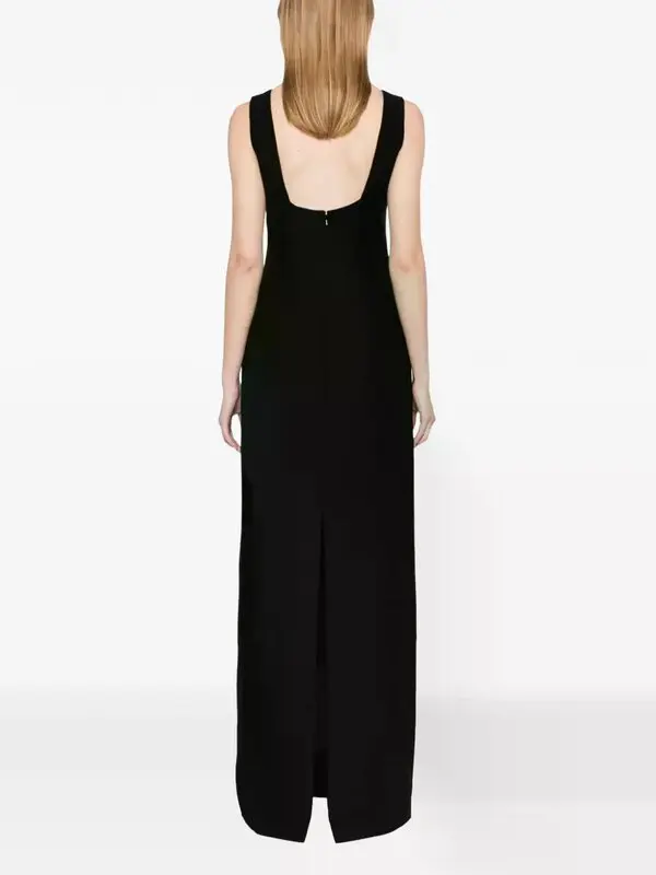 DINA MELWANI Crystal Embellished Gown