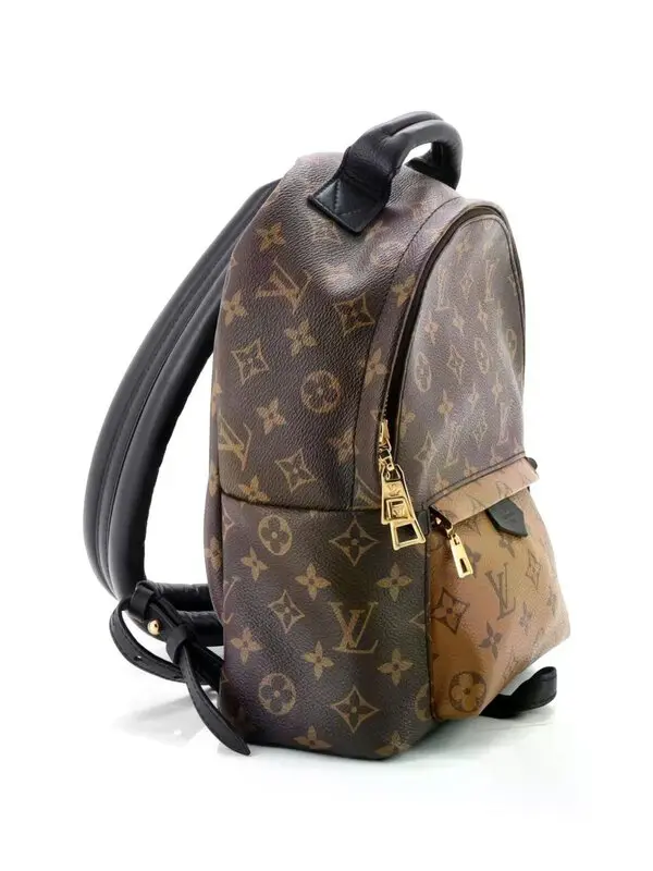 LOUIS VUITTON Palm Springs Reverse Monogram Canvas Pm Backpack - Brown
