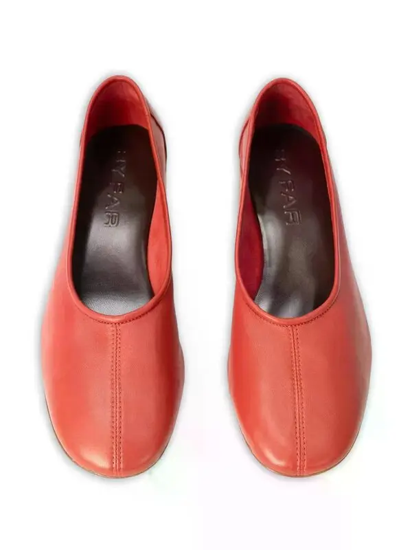 By Far Prudence Round-toe Pumps
