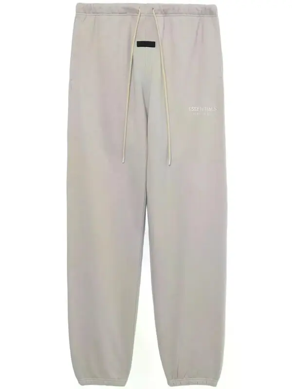 Fear Of God Logo-print Jersey Track Pants - Grey