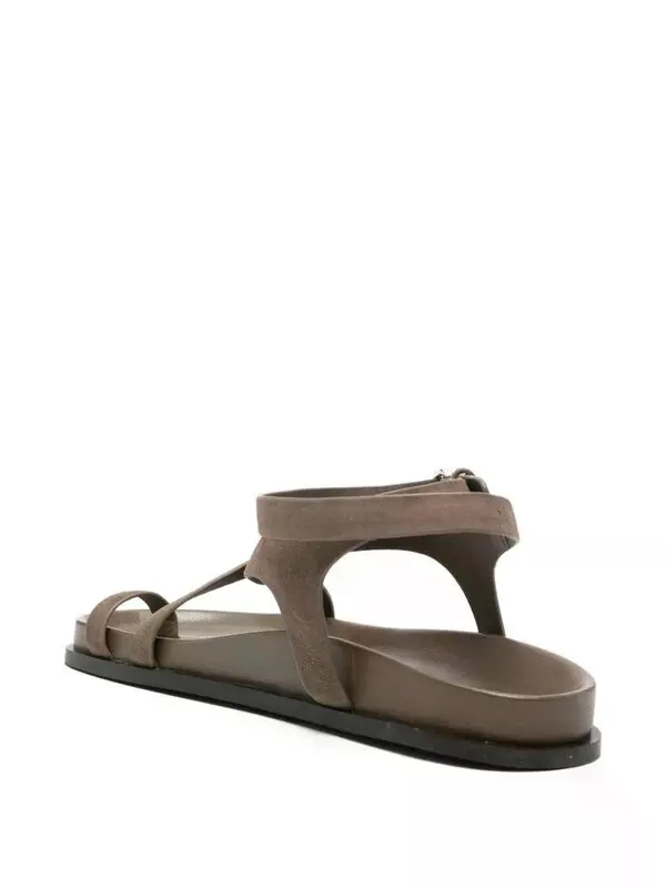 A.emery Jalen Flat Sandals - Brown