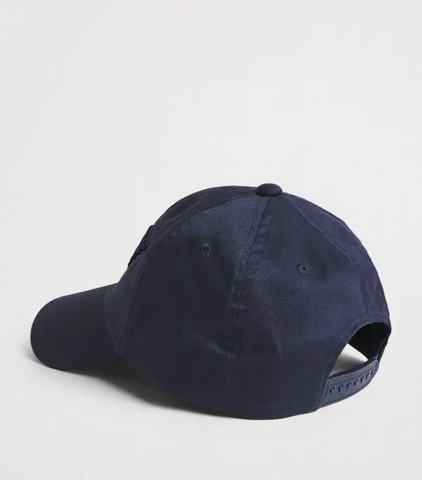 Emporio Armani Cotton Eagle Baseball Cap