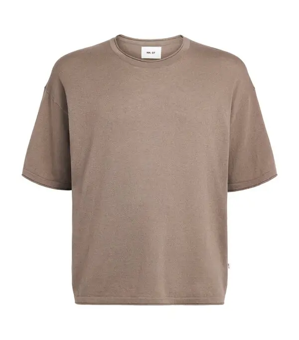 NN.07 Cotton-linen Ryan T-shirt