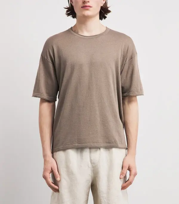 NN.07 Cotton-linen Ryan T-shirt