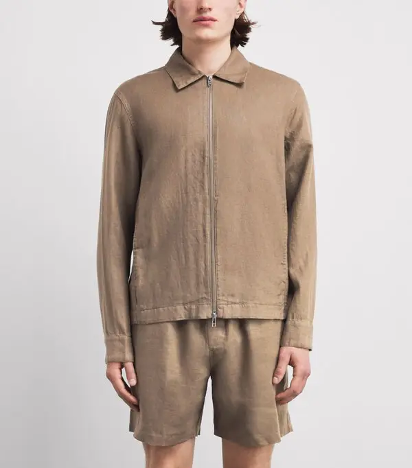 NN.07 Linen Zip-up Jacket