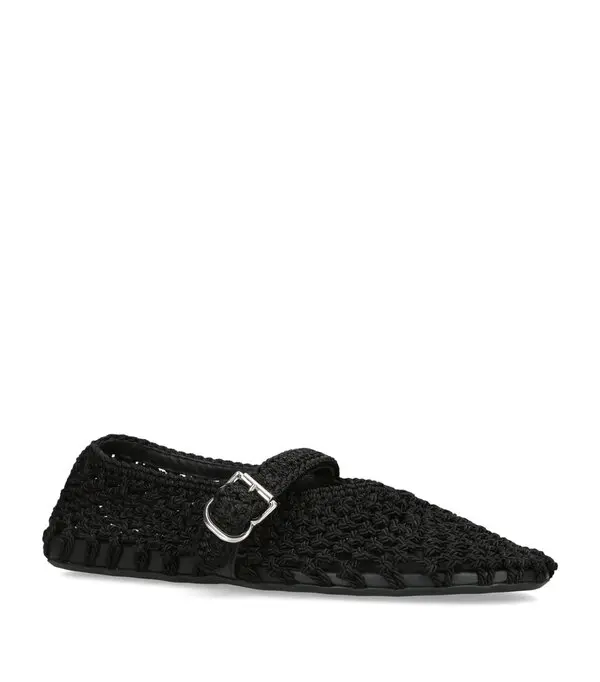 Alaïa Knotted Ballet Flats