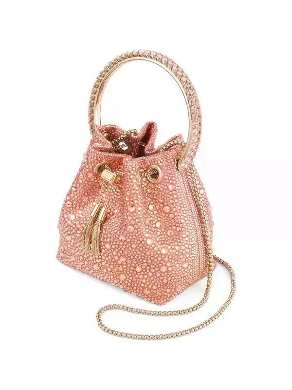 JIMMY CHOO Bon Bon Bucket Bag - Pink