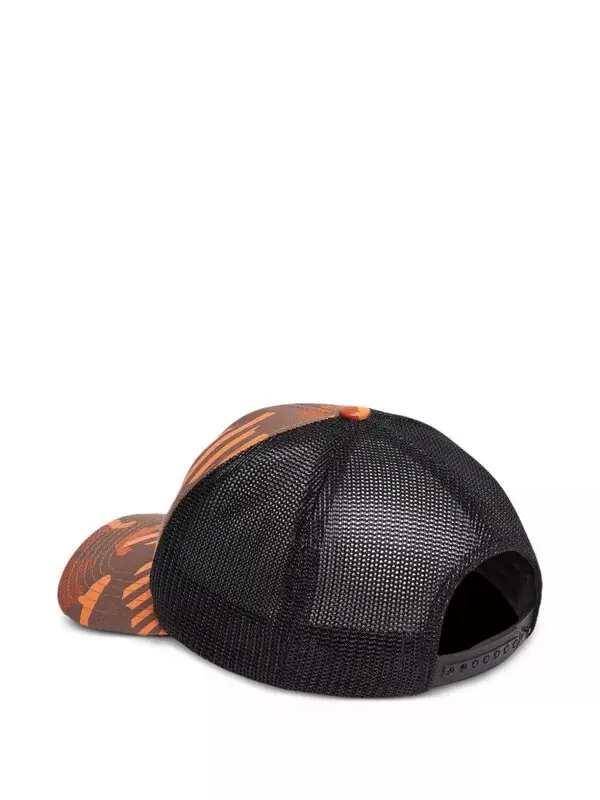 Oakley B1b Hdo Logo-patch Camo-print Trucker Cap