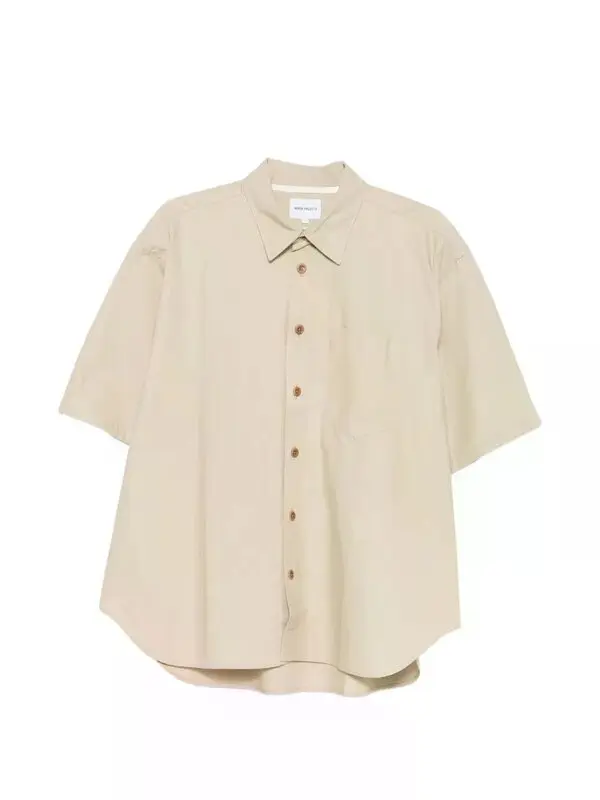 Norse Projects Espevik Short-sleeve Chest-pocket Shirt