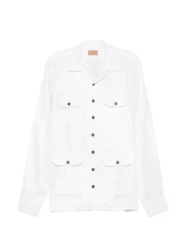 BORRIELLO NAPOLI Four-pocket Overshirt