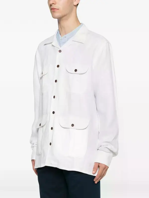 BORRIELLO NAPOLI Four-pocket Overshirt