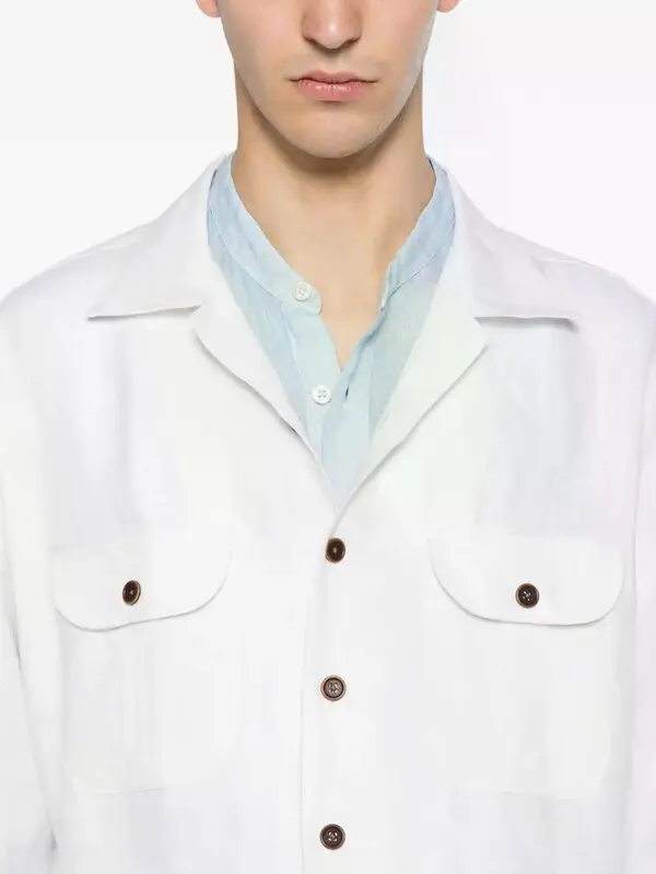 BORRIELLO NAPOLI Four-pocket Overshirt