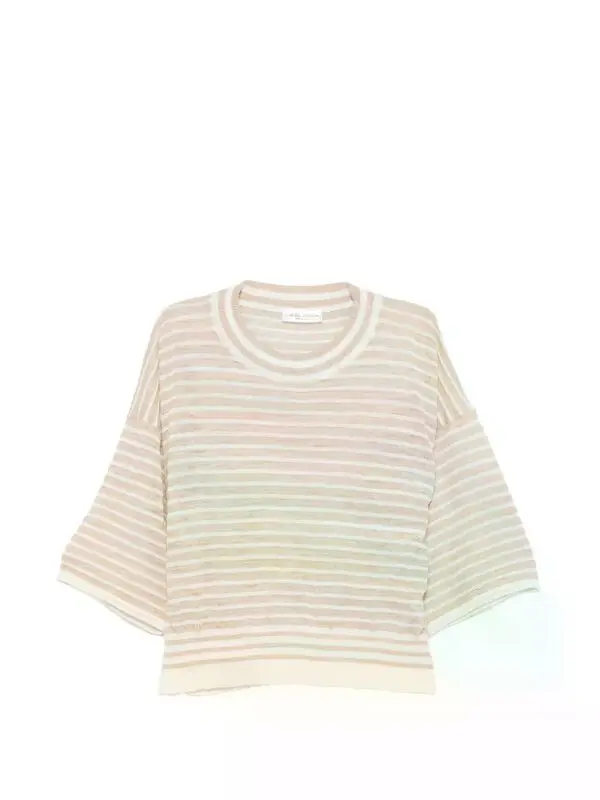 ROBERTO COLLINA Horizontal Stripe T-shirt