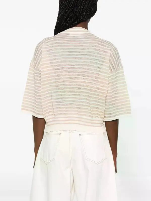 ROBERTO COLLINA Horizontal Stripe T-shirt