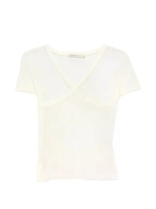 Paloma Wool Olimpia Mesh T-shirt - Yellow