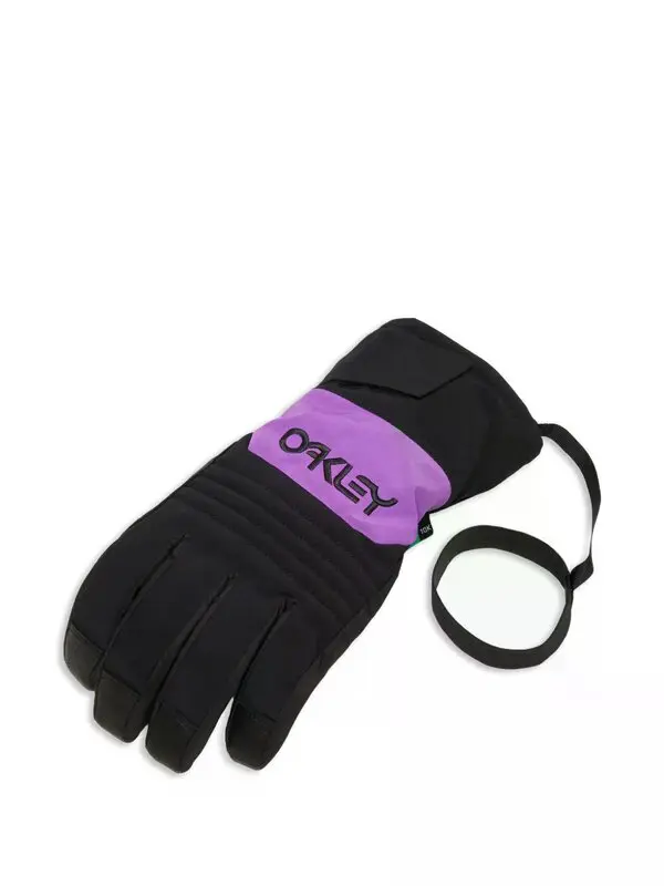 Oakley B1b Logo Print Gloves - Black