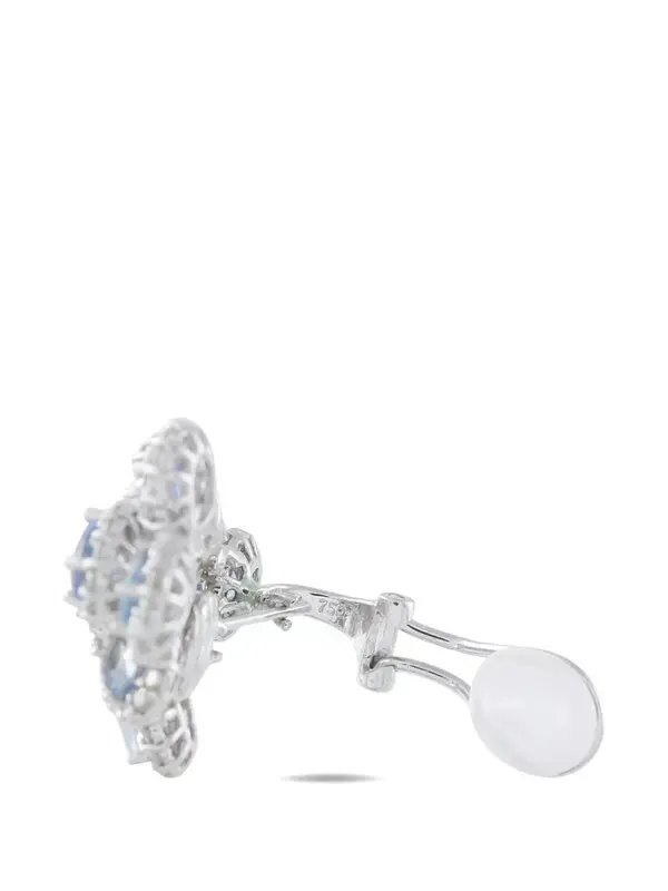 LB EXCLUSIVE Sapphire And Diamond Earrings