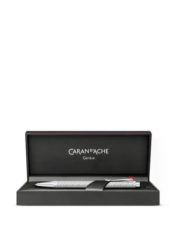 CARAN D'ACHE Check-patterned Ballpoint Pen
