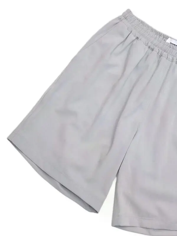 BONSAI Elasticated Waist Wide Leg Track Shorts