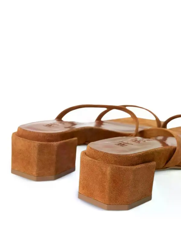 By Far Tanya Suede Sandals