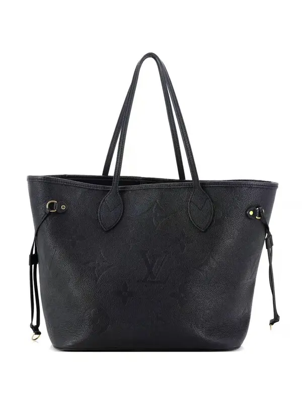 LOUIS VUITTON Monogram Empreinte Giant Mm Tote Bag - Black