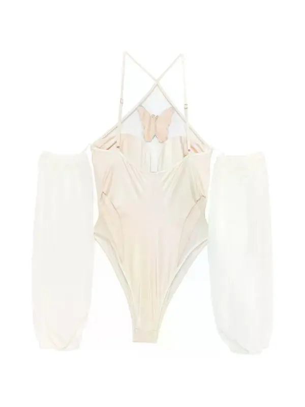 MAZZEI Beaded-butterfly Swimsuit