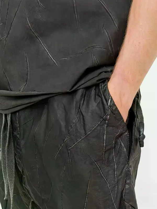 ISAAC SELLAM EXPERIENCE Decontracte Fracture Shorts