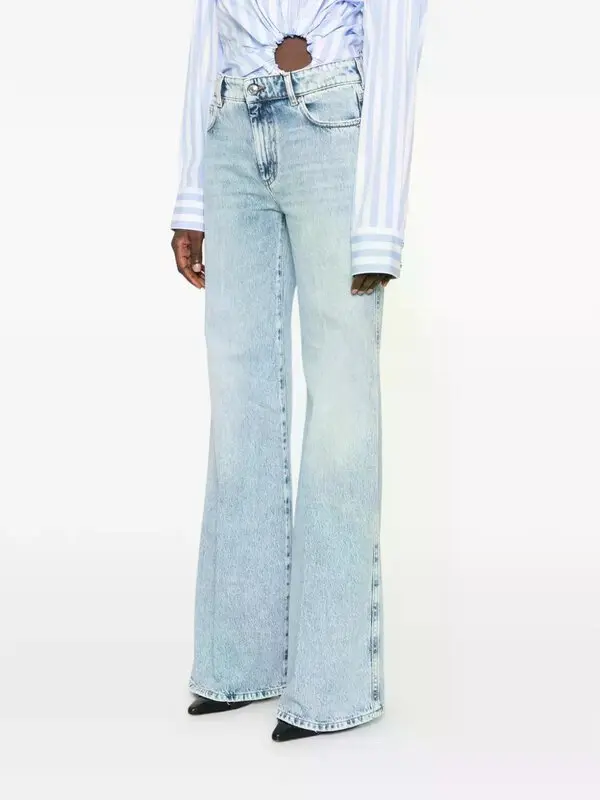 Sportmax Zero Flared-leg Jeans