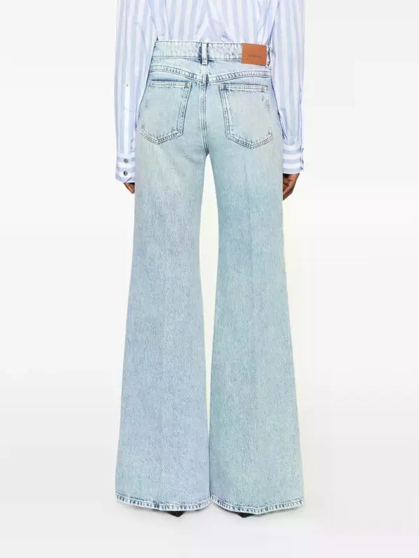 Sportmax Zero Flared-leg Jeans