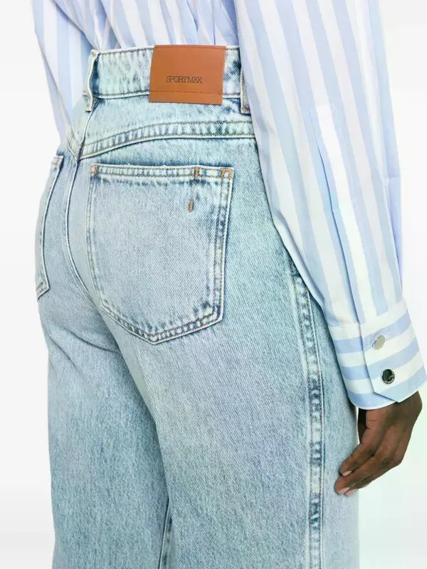 Sportmax Zero Flared-leg Jeans