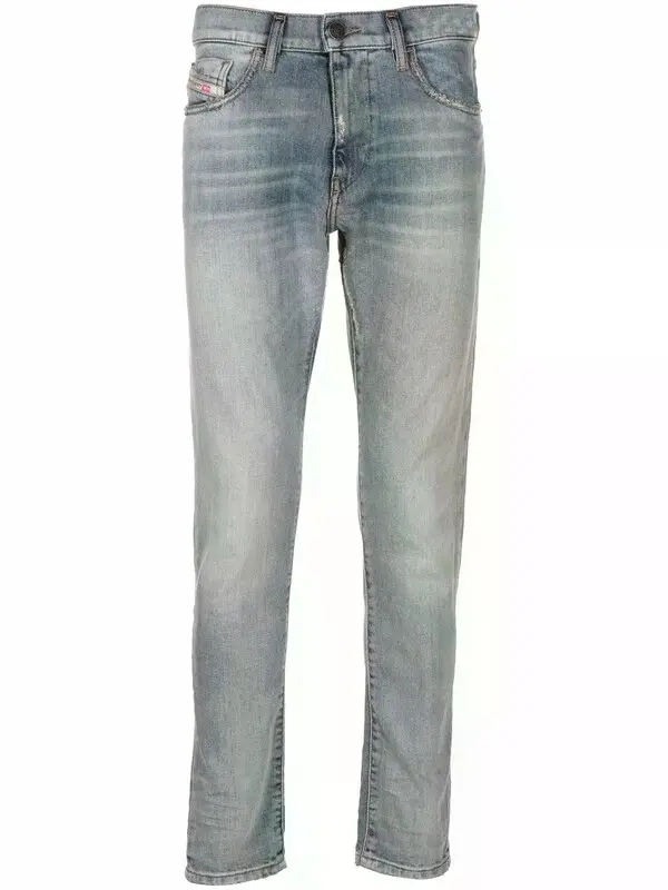 DIESEL® Faded Slim-fit Jeans - Blue