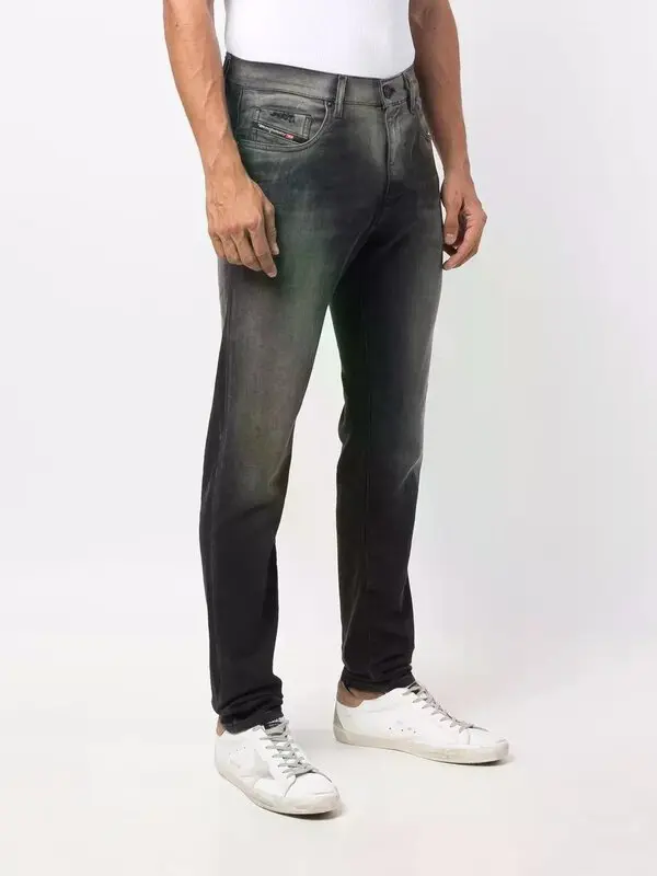 DIESEL® D-strukt Slim-fit Jeans - Black