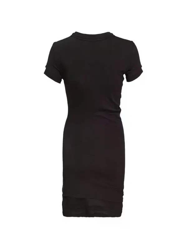 Alexander Wang Logo Detail Crewneck Mini Dress