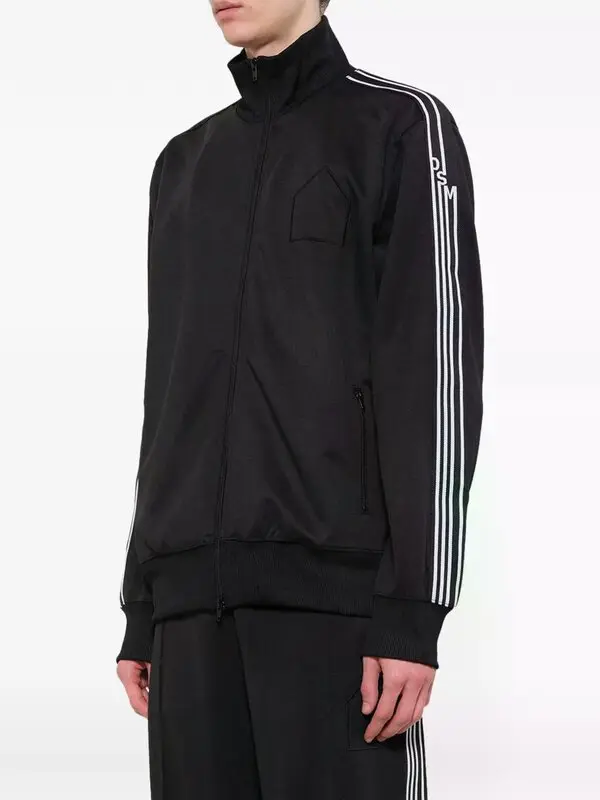 DOVER STREET MARKET Logo Embroidered Stripe Detail Sweatshirt