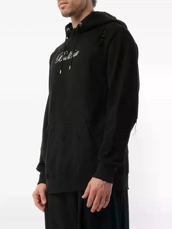 MASTERMIND WORLD Distressed Logo Hoodie